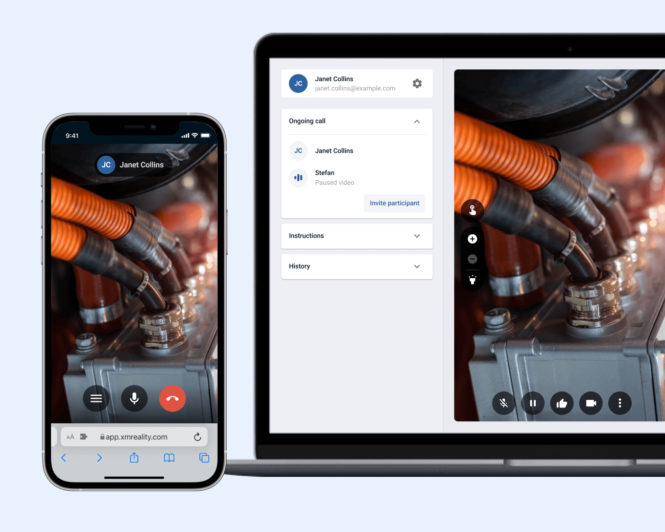 XMReality - Remote Visual Assistance powered by AR